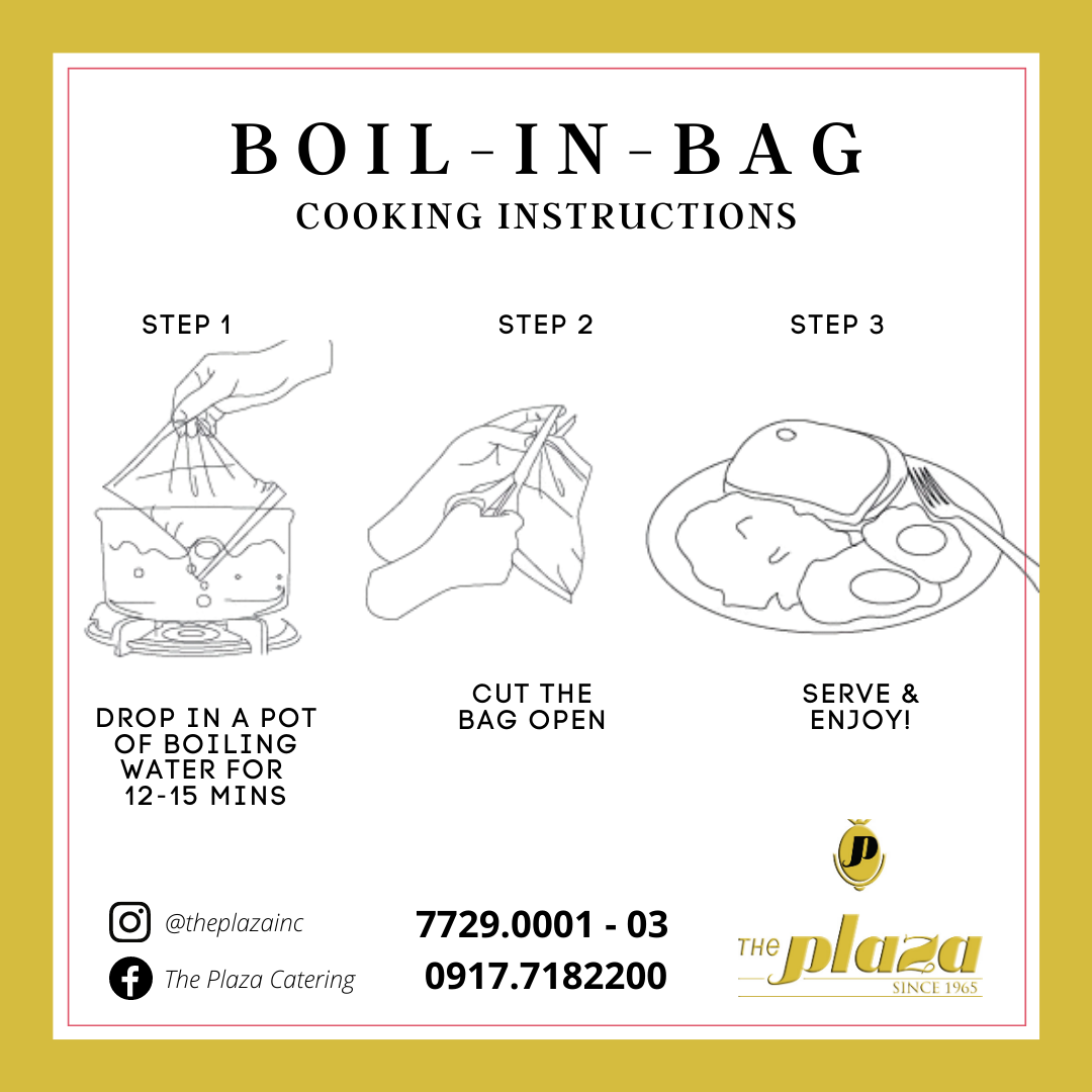 Boil-In-Bag (Frozen Meals) – The Plaza Catering